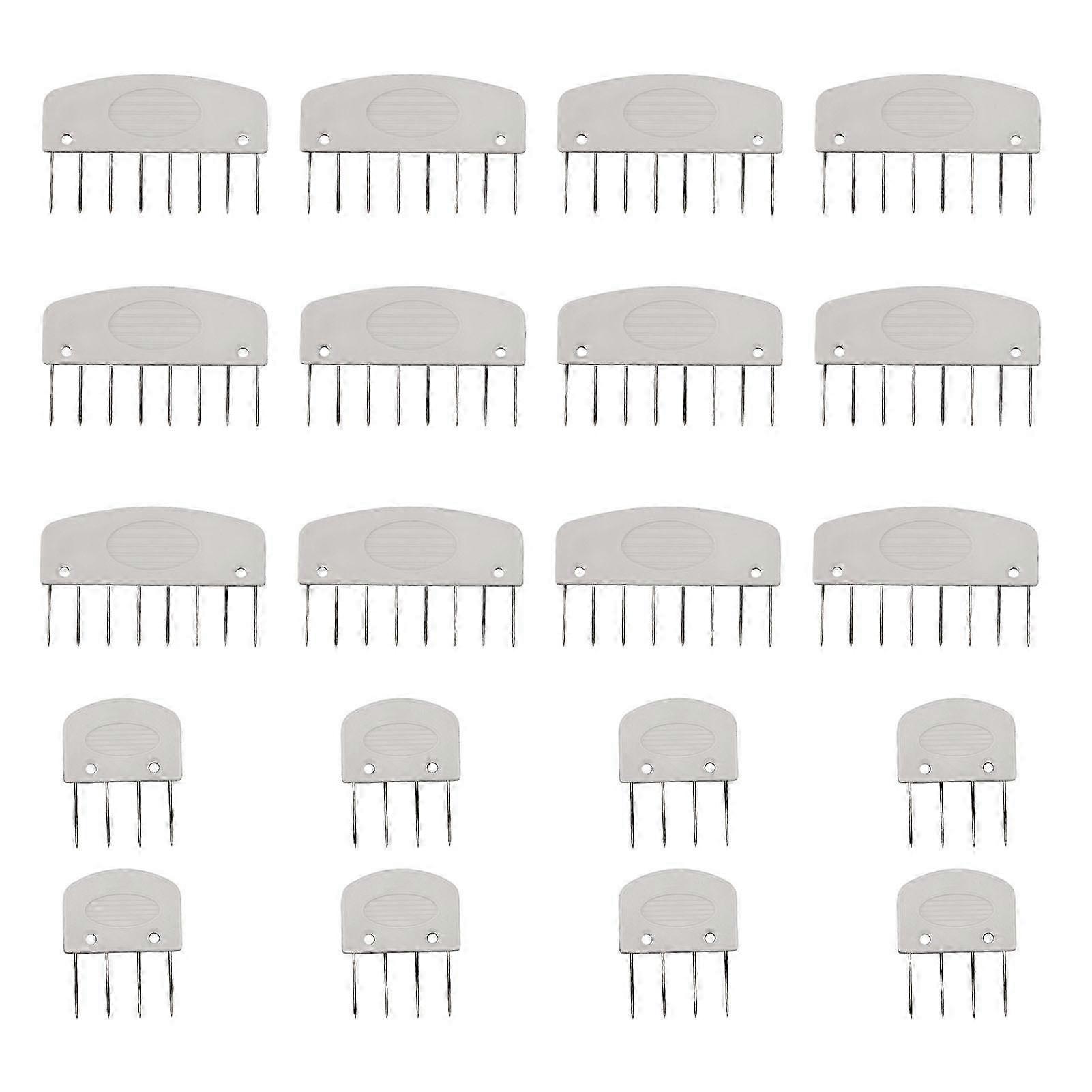 20Pcs Knit Blockers Pins Kit 4pin and 8pin Knit Blocking Combs for ...