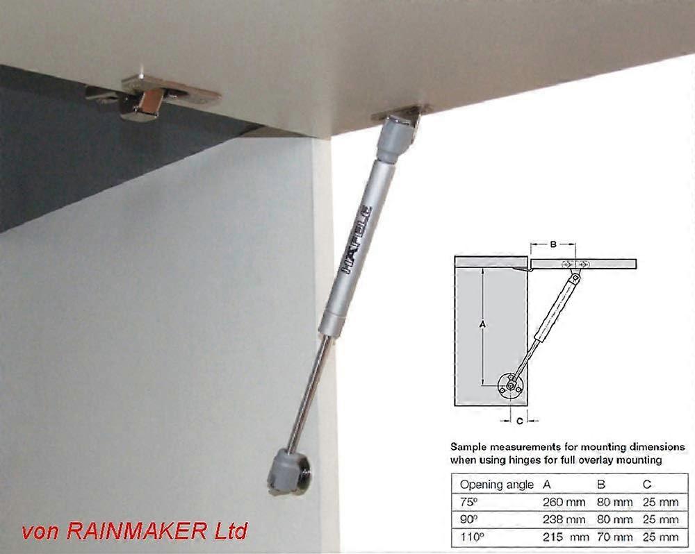 Hafele 60N Hydraulic Spring Gas Strut Shock Absorbers For Kitchen ...