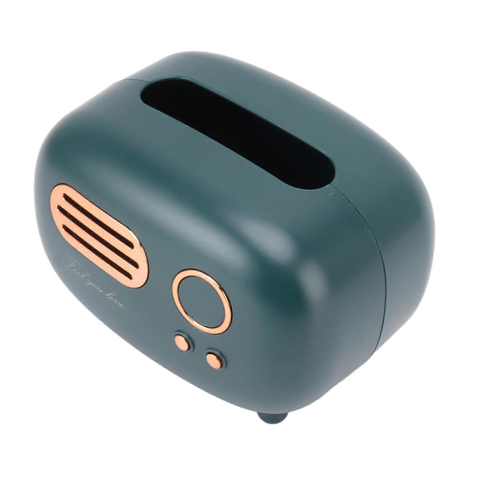 Retro Radio Shape Tissue Cover Box Vintage Radio Tissue Box For ...