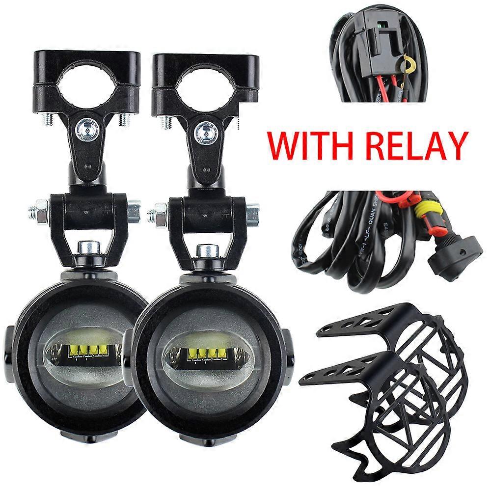 for BMW R1200 gs Auxiliary Lights Motorcycle 40W 6000K Spot Driving Fog Lamps For BMW R1200GS ...
