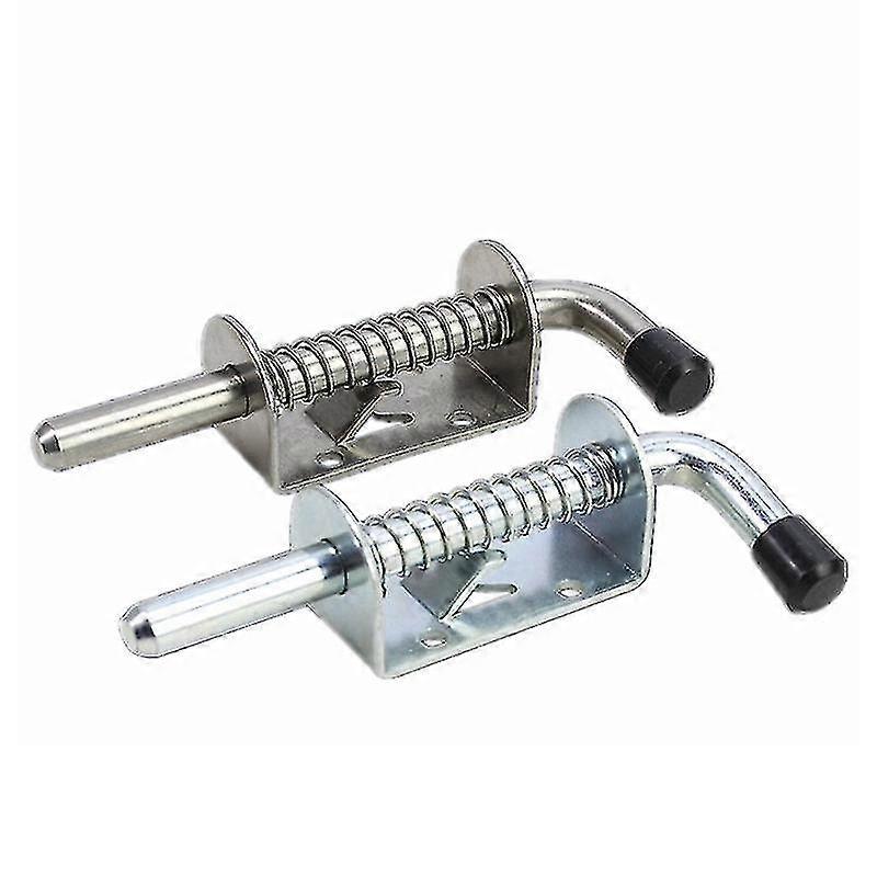 Spring Loaded Latch, Stainless Steel Barrel Bolt Lock Spring Pin Loaded ...