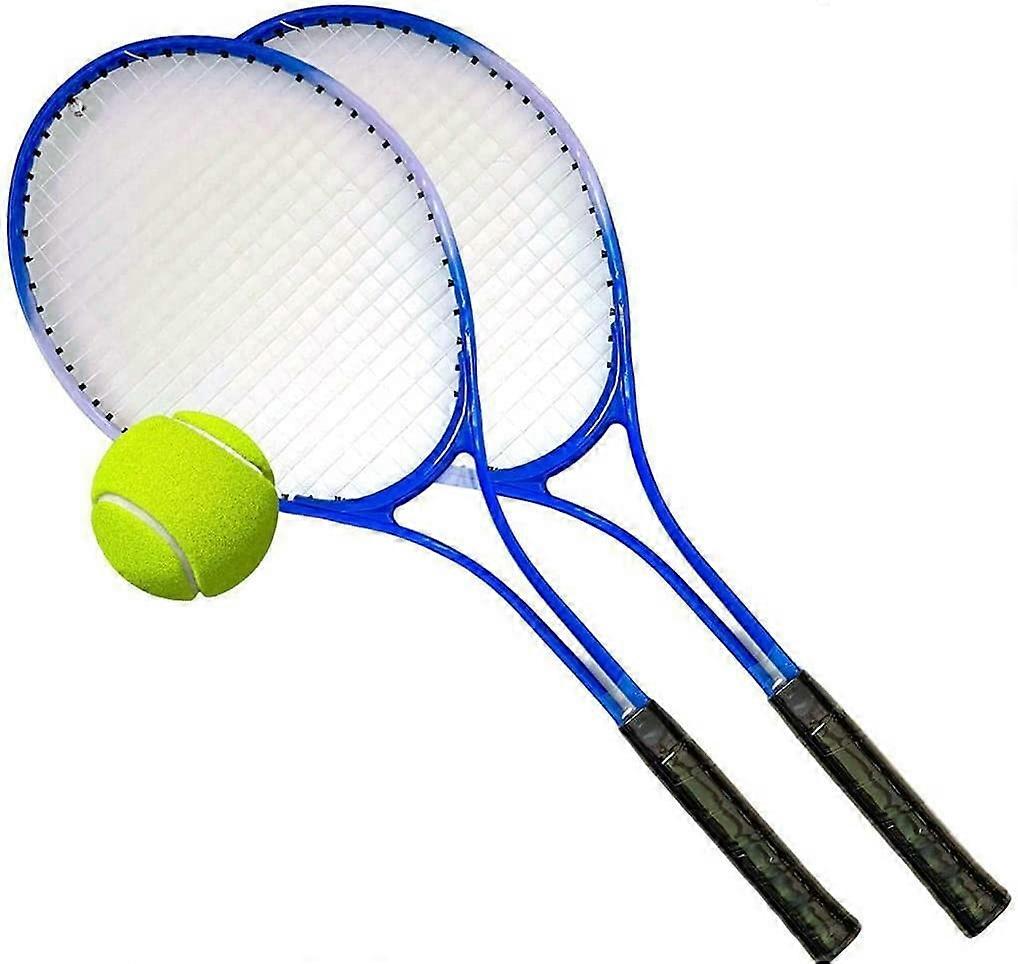 Set of 2 Tennis Rackets with 1 Tennis ball and Carry Bag, Ideal Starter ...