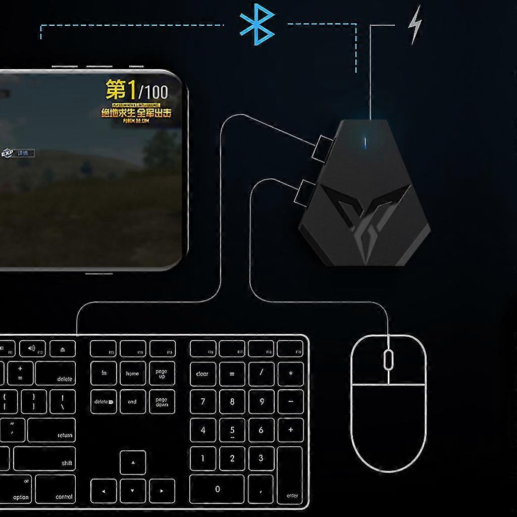 Flydigi Q1 Mobile Game Keyboard Mouse Converter Via Usb Interface And ...