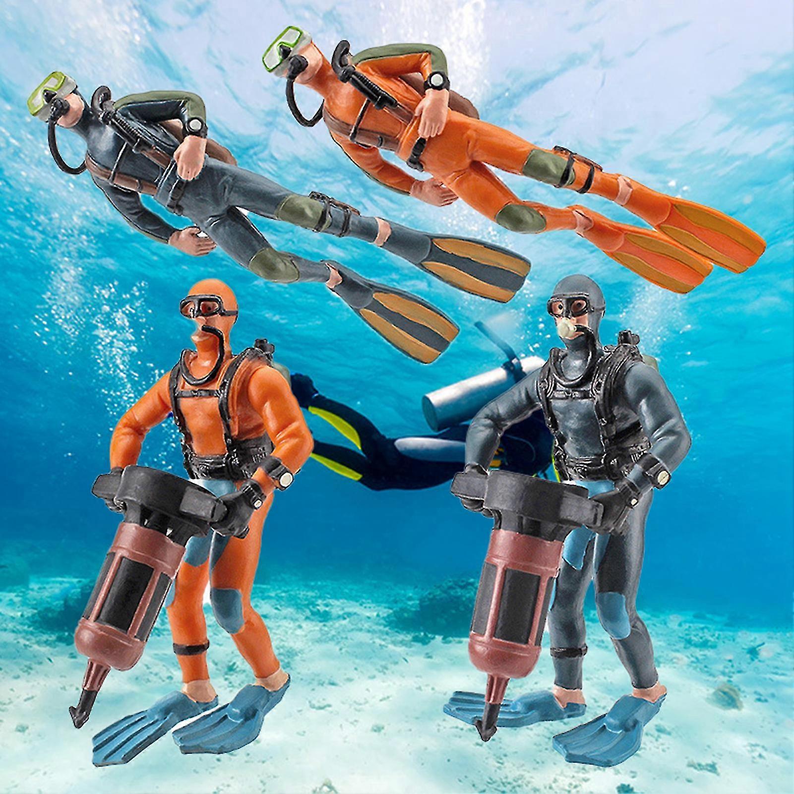 Diver Figure，Diver Figure Realistic DIY PVC Simulation Seabed ...