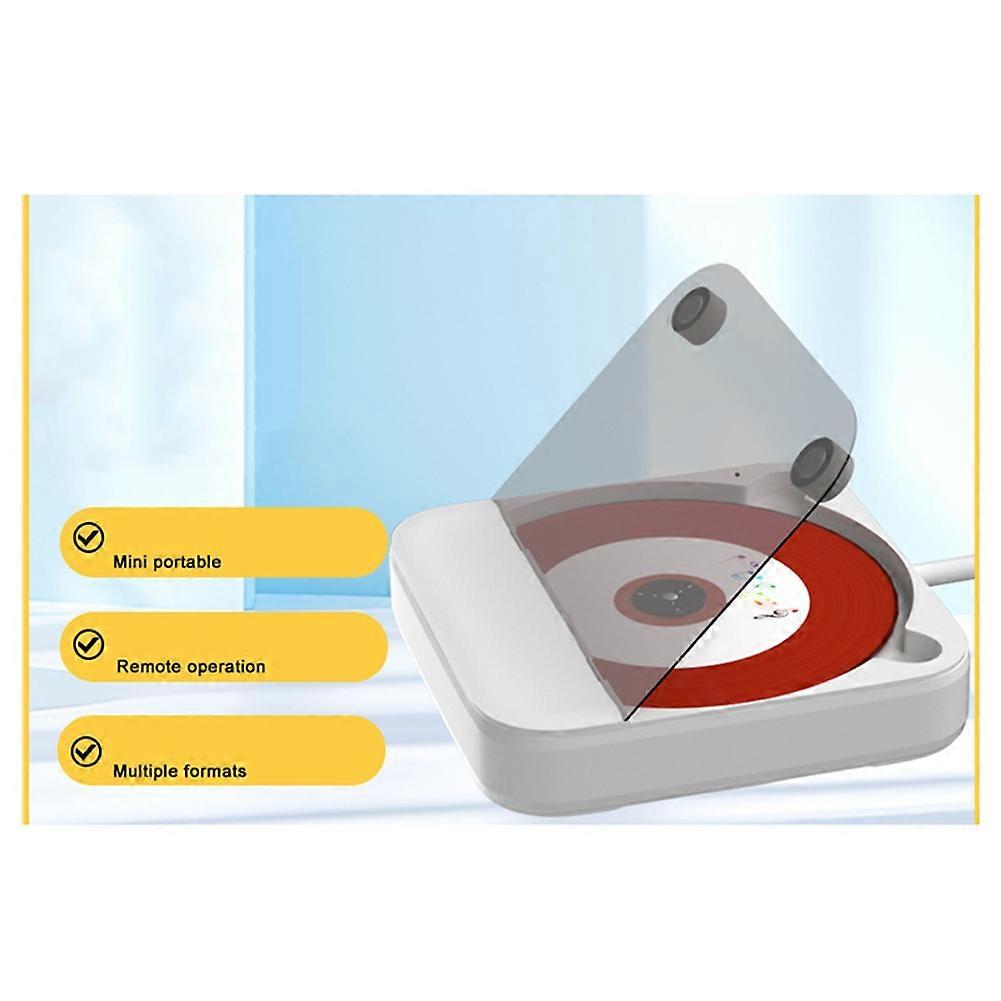 Mini Car CD Player Car External USB/AUX Connection Lossless Connection ...