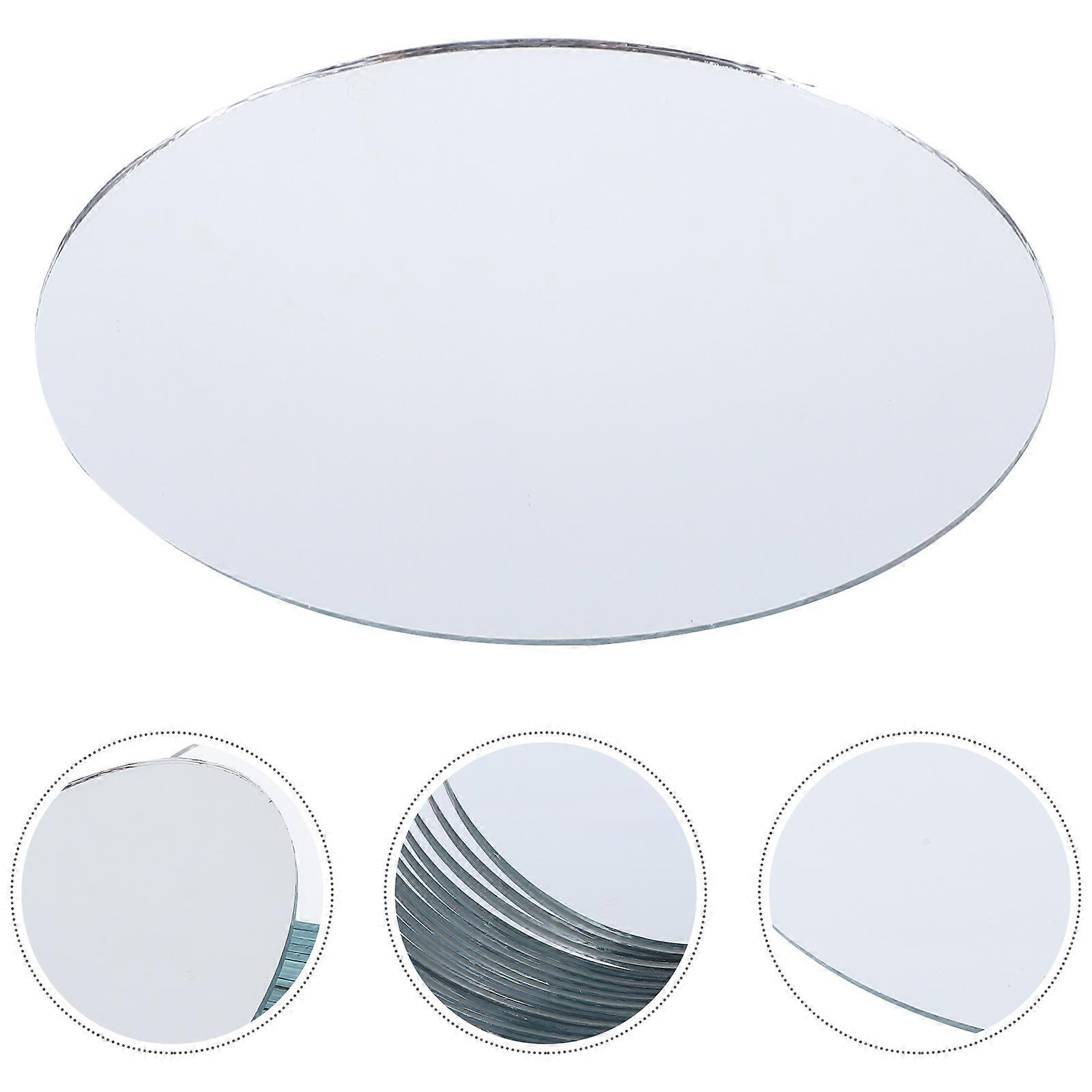 20 Pcs DIY Alloy Mirror Women Make Up Use Mirror Mini Oval Shape ...