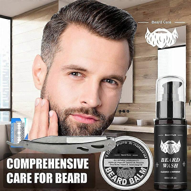 Ultimate Facial Hair Companion, Beard Grooming Kit With Travel Storage Bag And Beard E-Book, 11 ...