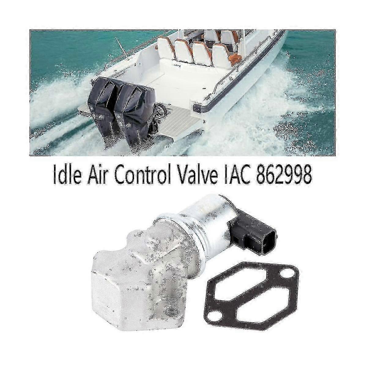 Mercruiser Mpi V6 V8 5.0 5.7 Idle Air Control Valve (IAC) 1f2z9f715aa ...