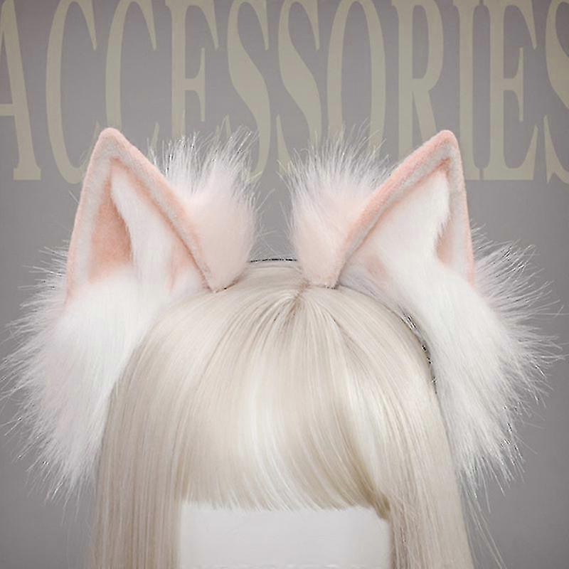 Handmade Cat Ears Cosplay,Animal headbands, Fox Wolf Animal ears ...
