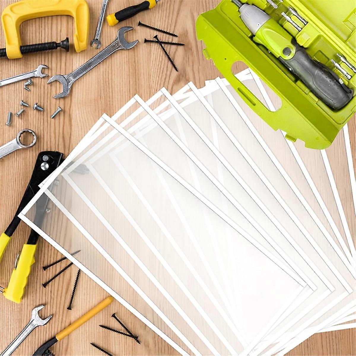 12 Pack Abrasive Blasting Cabinet Lens Cover - Film Sandblast Cabinet ...