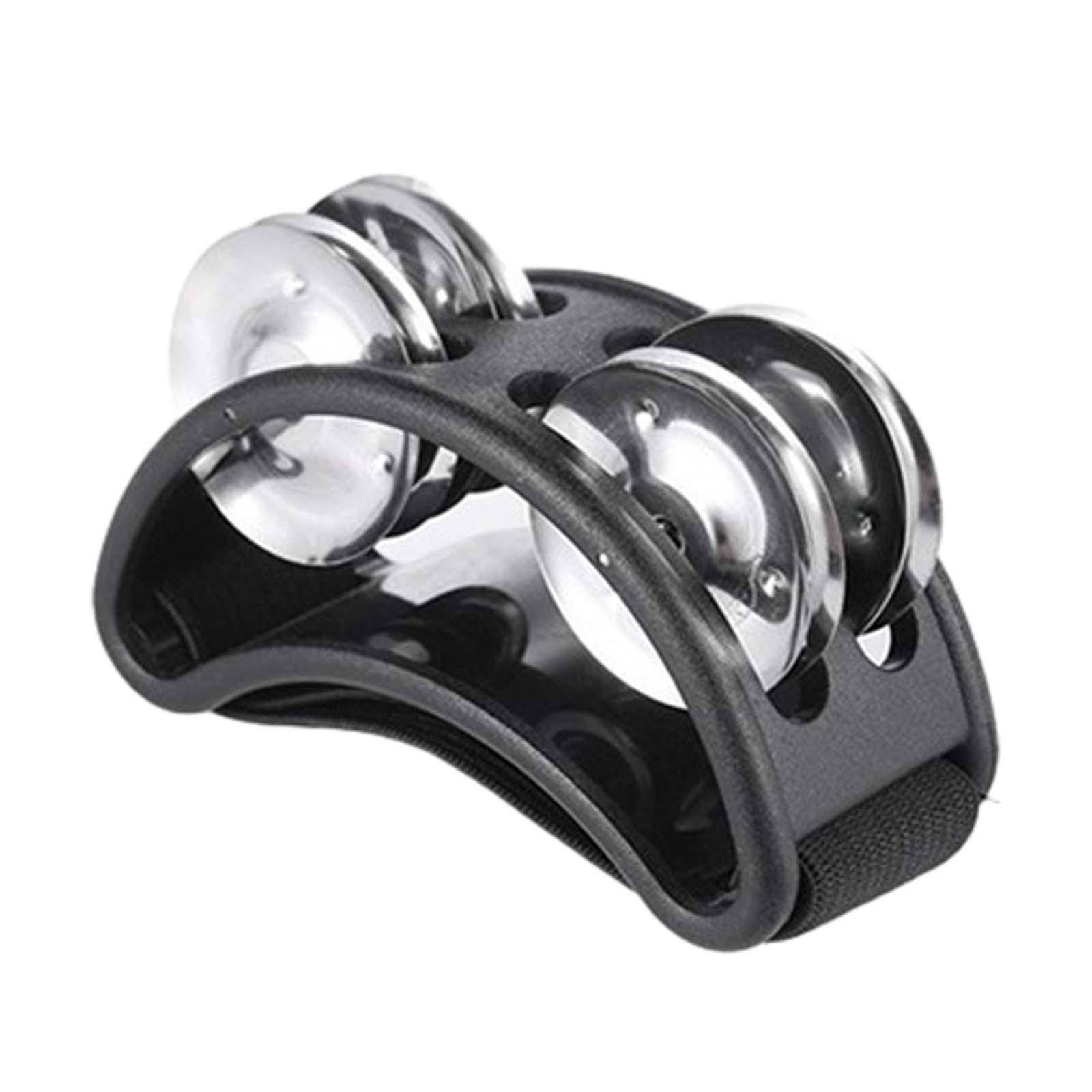 Foot Tambourine Percussion Foot Drum with Metal Bell,Portable,Foot ...