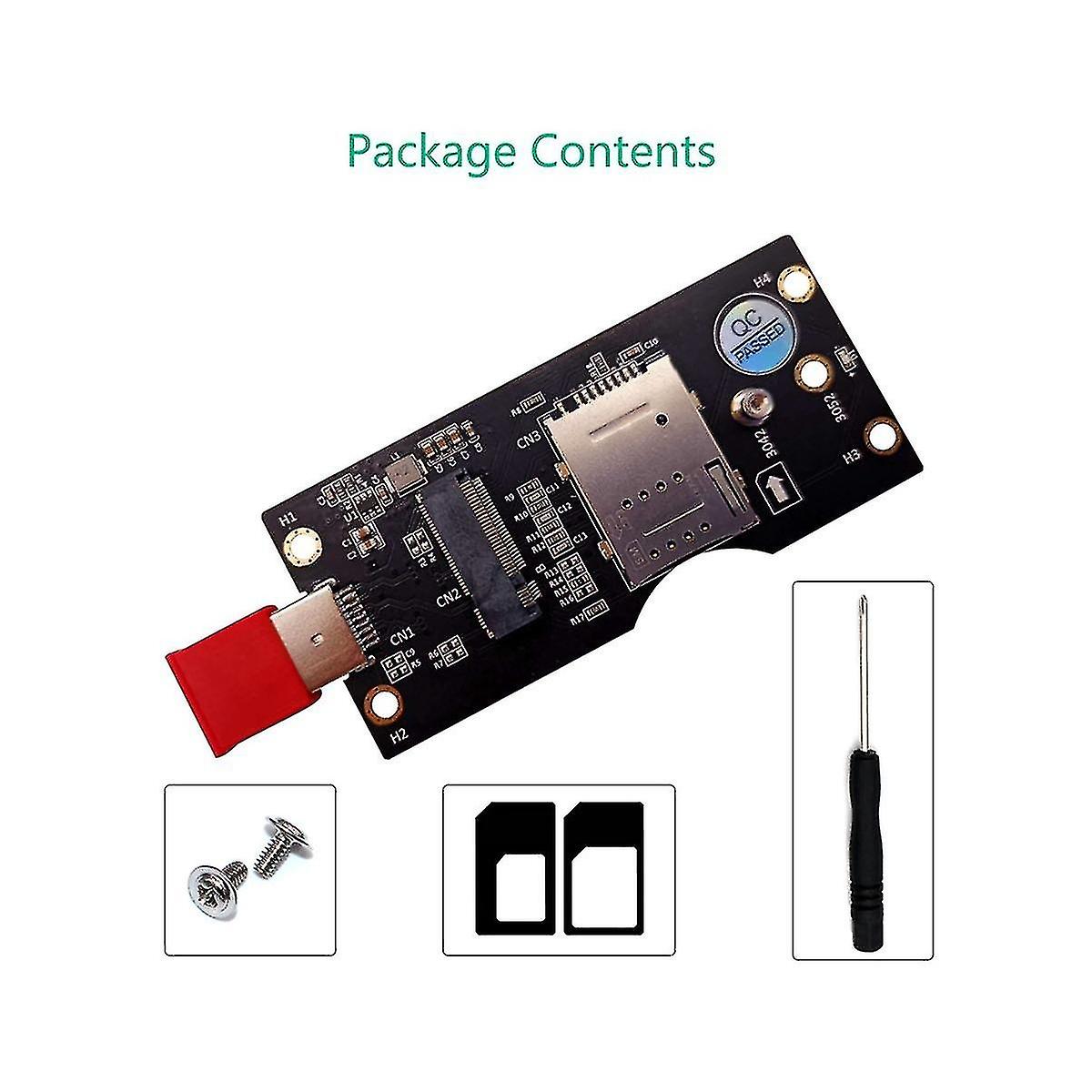 Ngff Module To Sim With Usb 3.0 3g/4g/5g Module To Usb 3.0 With Sim ...