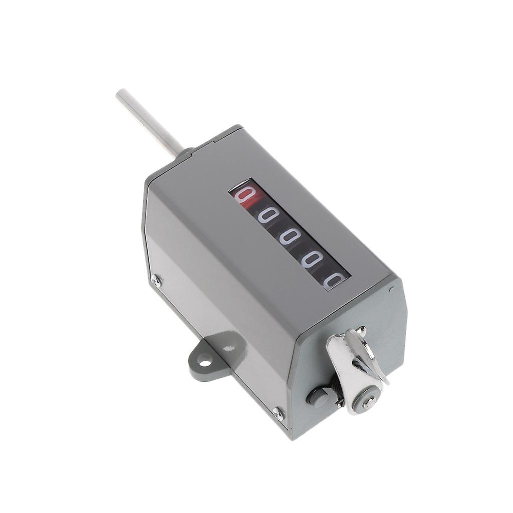 1 Pc 75-I Metal Mechanical Resettable 5 Digits Display Rotary ...