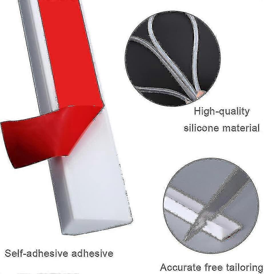 2m Shower Threshold Water Barrier, Wet Room Bathroom Kitchen Floor ...