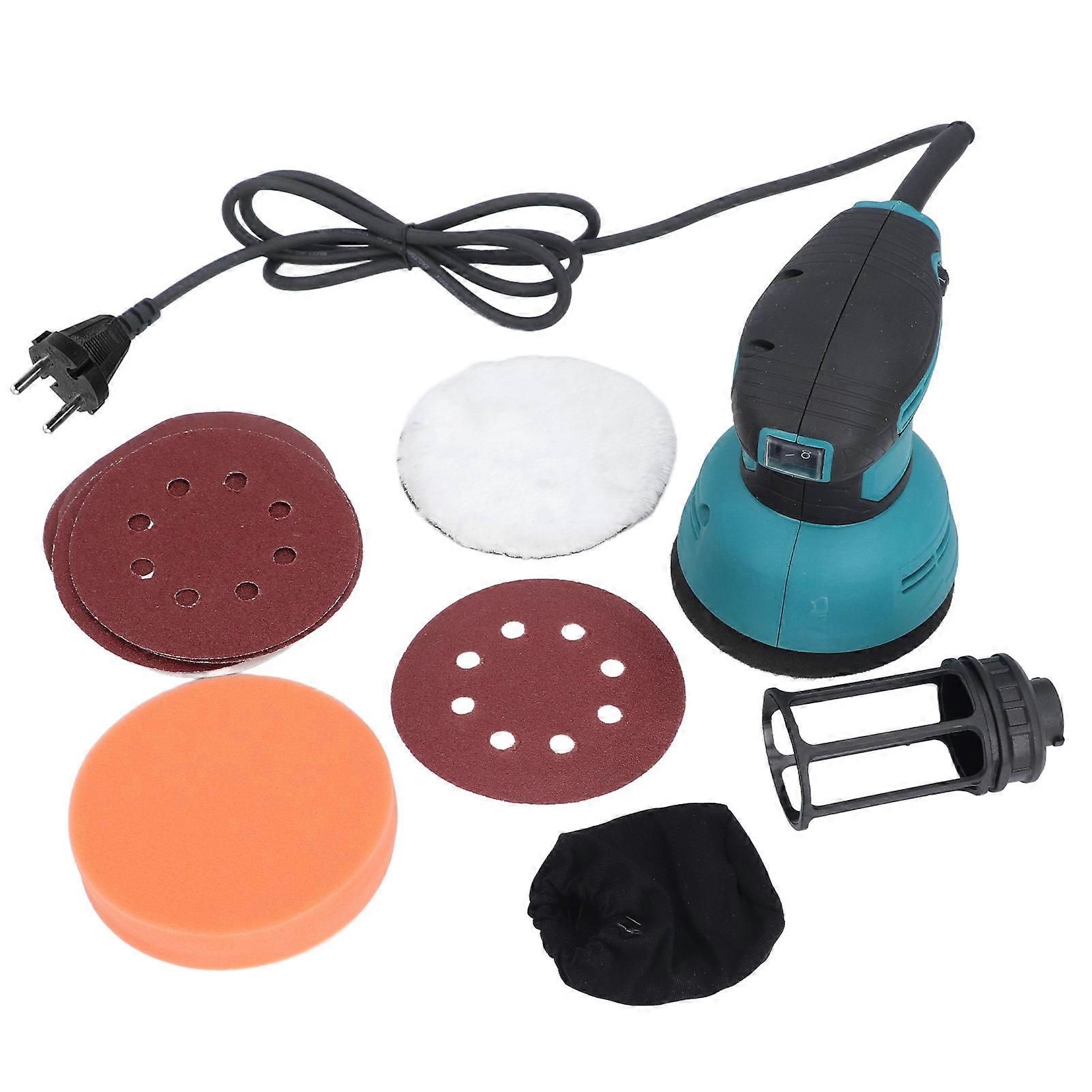 5 Inch Orbital Sander with 16 Sandpapers 6 Variable Speeds Electric ...