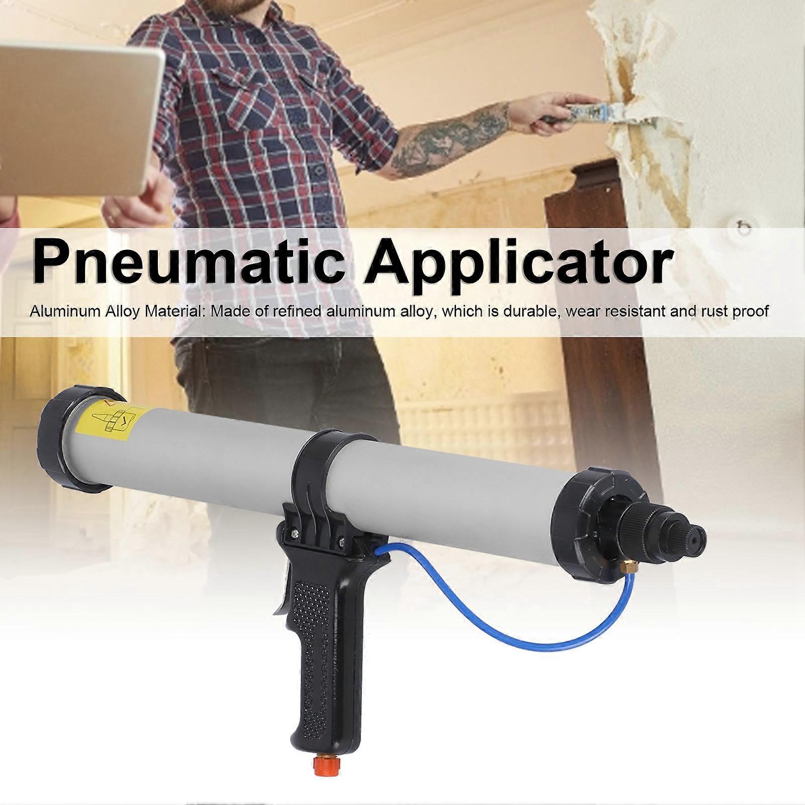 Pneumatic Caulking Gun Aluminum Alloy Applicator Industrial Tools for ...