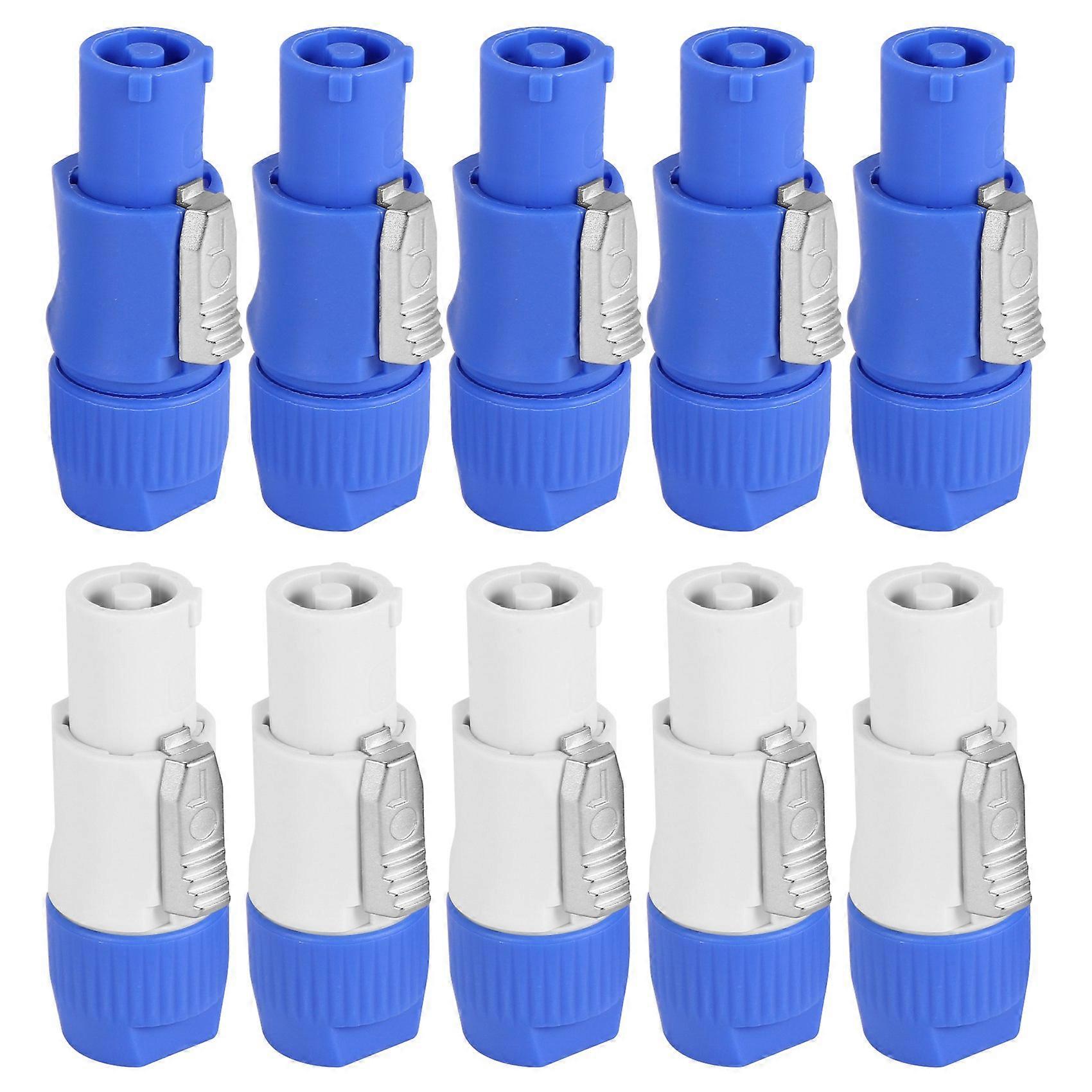 10Pcs/Lot Nac3Fca Speakon Plug 3 Pin Male Powercon Connector 20A 250V ...