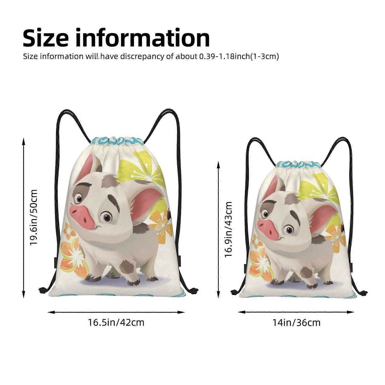 Moana (33)Drawstring Backpack Sport Gym Bag For Yoga Swimming Gymsack ...