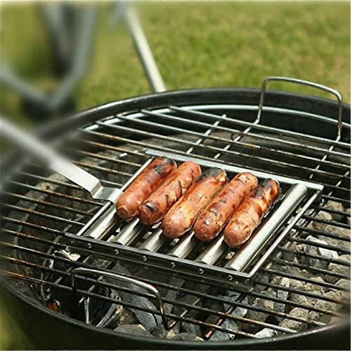 Hot Dog Roller Sausage Roller Rack Stainless Steel Barbecue Hot Dog ...