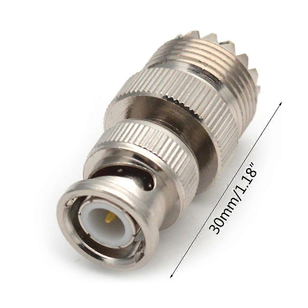 SO239 PL-259 UHF Female Plug To BNC Male Socket RF Coaxial Adapter Connector | Fruugo UK