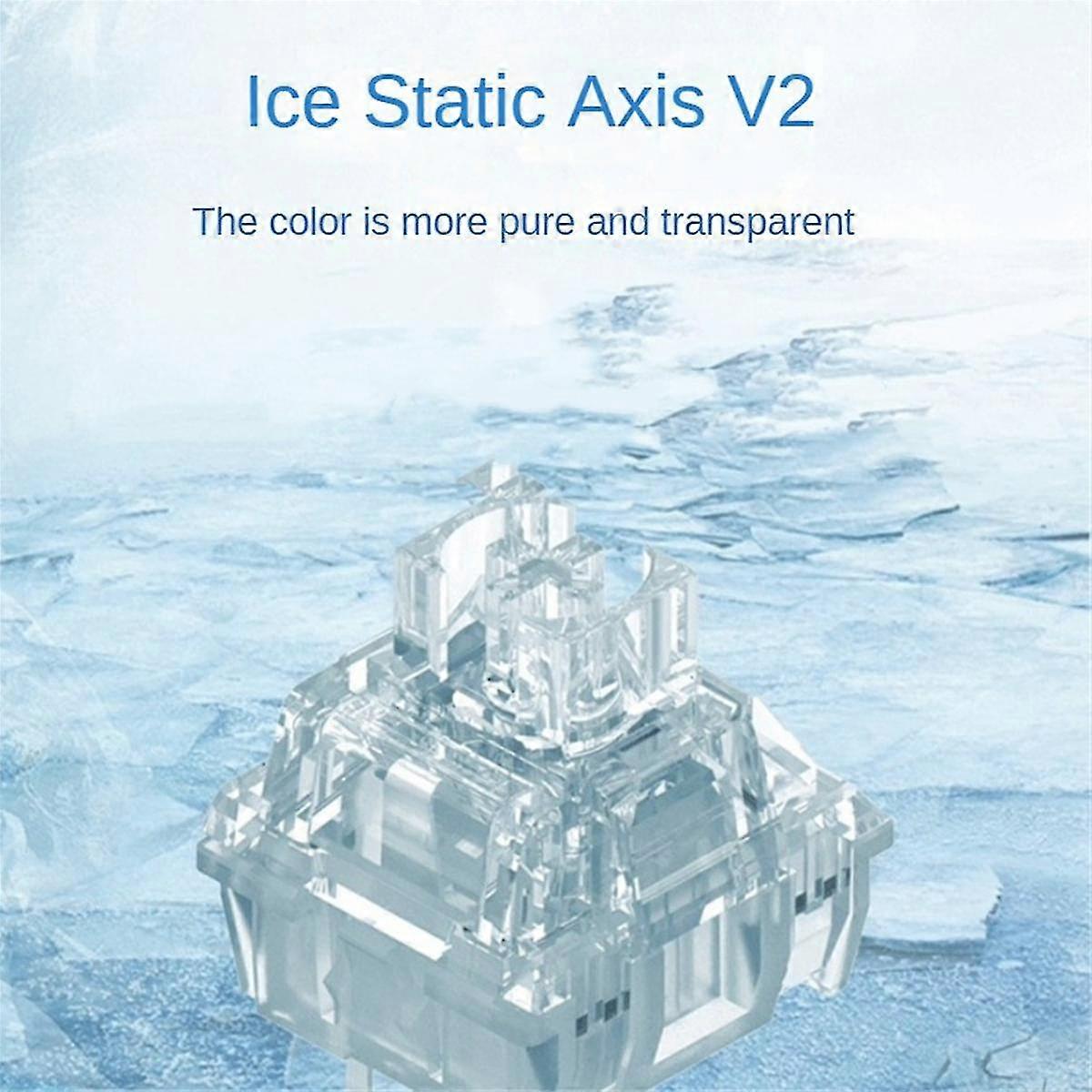 45pcs Ice Static Axis V2 Switch 39gf Silent Linear Axis For Mechanical ...