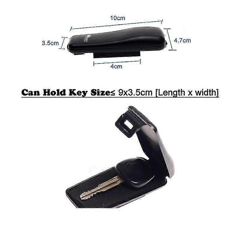 Magnetic Car Key Holder Box Outdoor Stash Key Safe Box With Magnet For ...