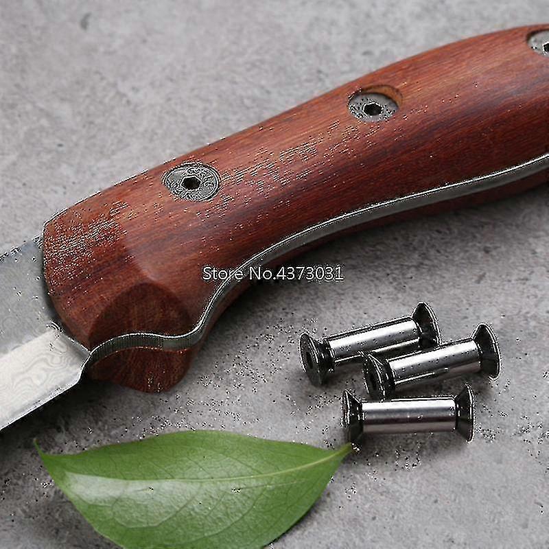 Huamade 10pieces M4 Knife Handle Bolt Rivets Scale Screws For Diy Knife ...