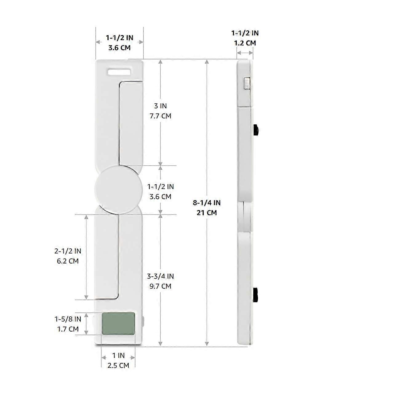 Compact Folding Digital Kitchen Scale, High Precision Foldable Portable ...