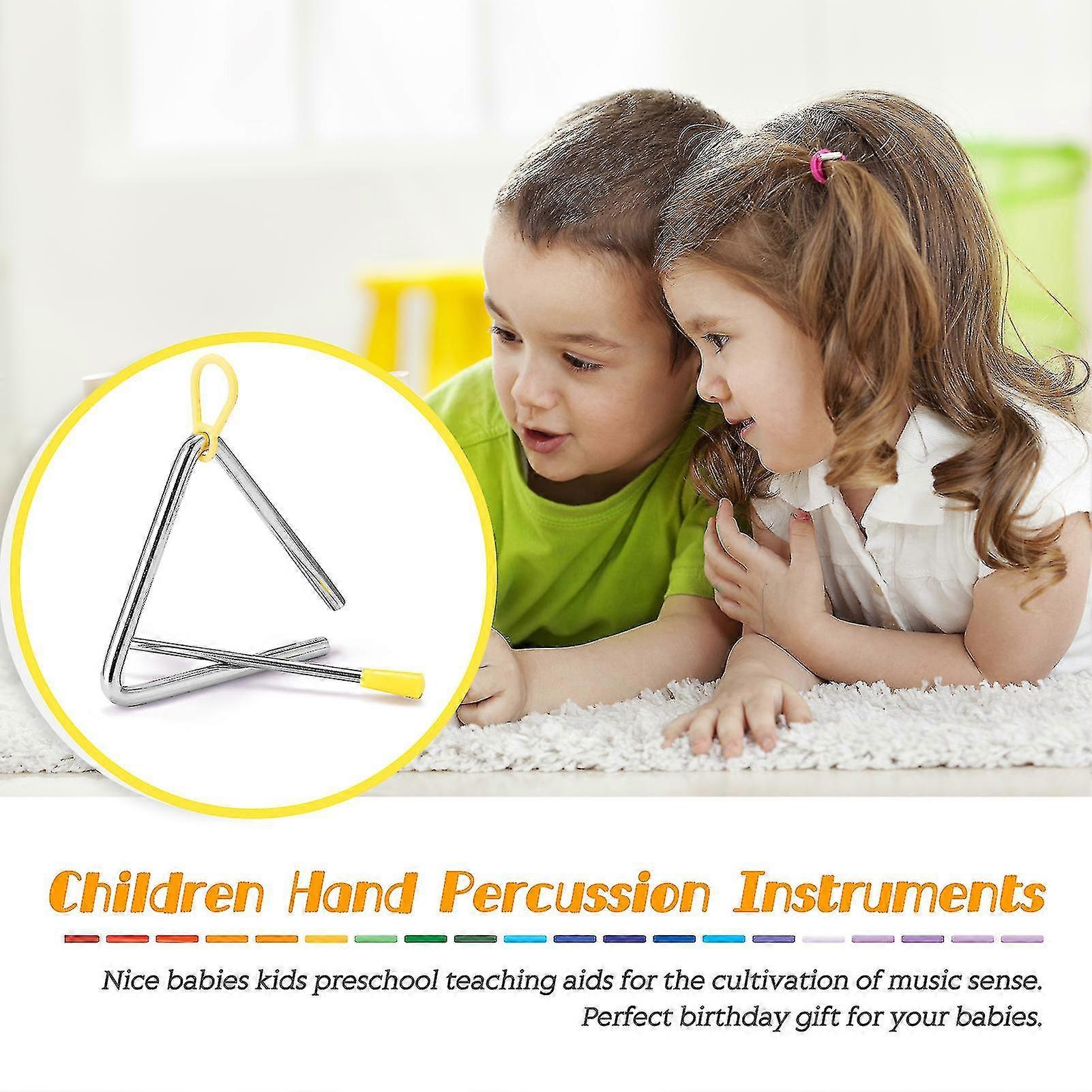11pcs Children Hand Percussion Instruments Kit Portable Kids Music ...