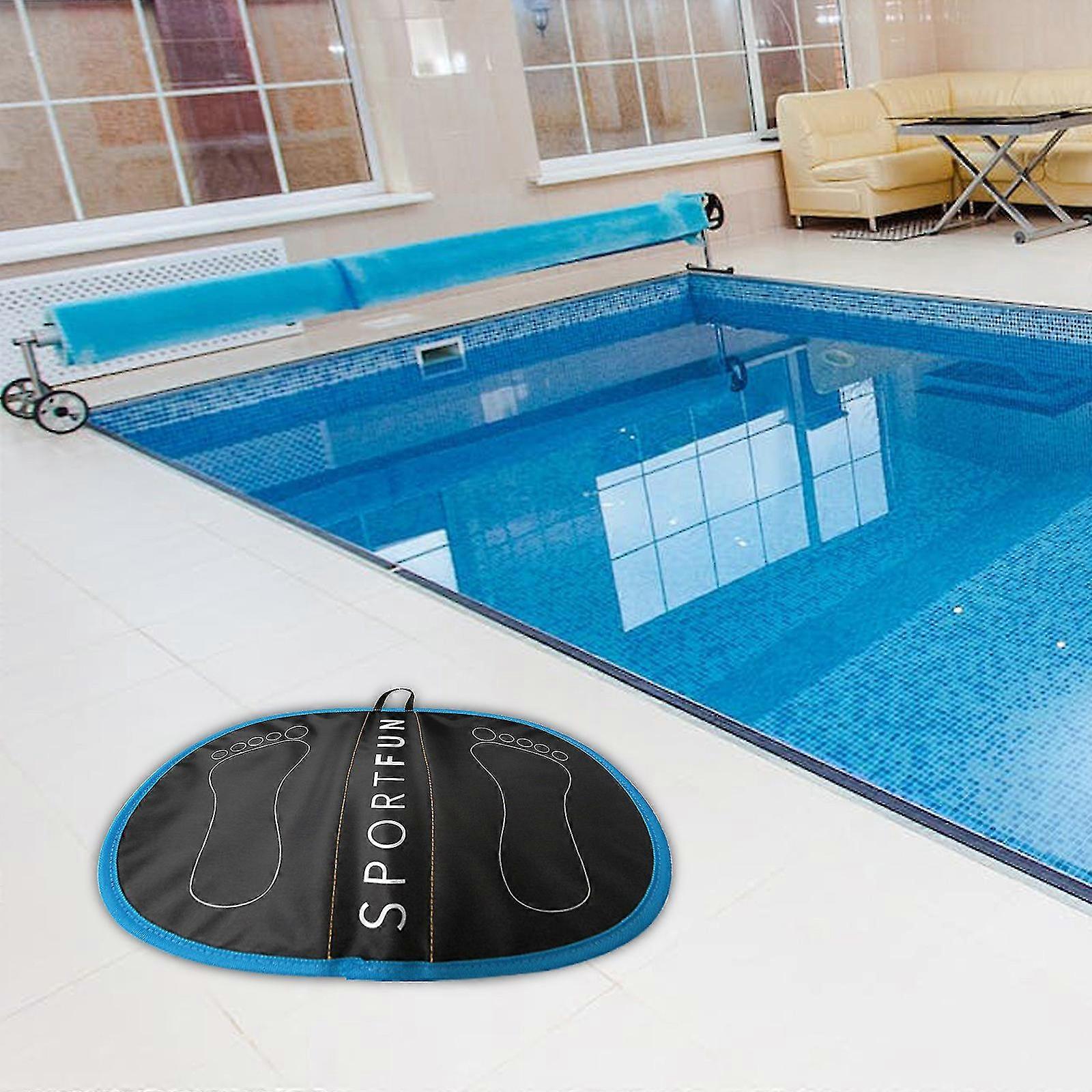 Portable Pool Changing Isolation Foot Mat, Surf Diving Wading Sports ...