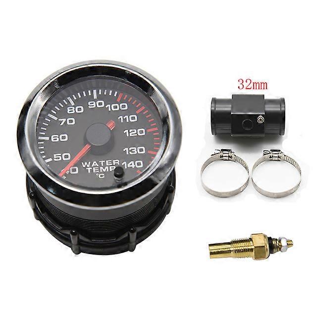 40~140 Celsius 52MM Racing Gauge Water Temperature Gauge Kit Car with ...