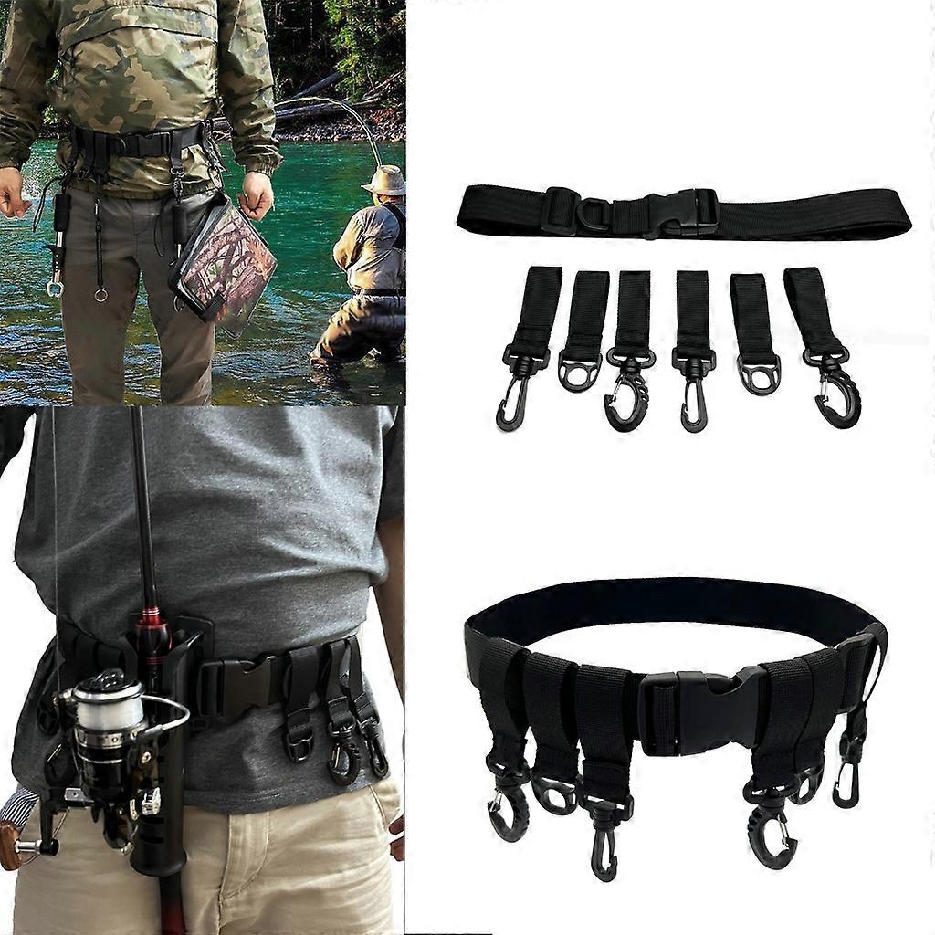 Fishing Wader Belt Adjustable Waist Belt Portable Fishing Wading Belt ...