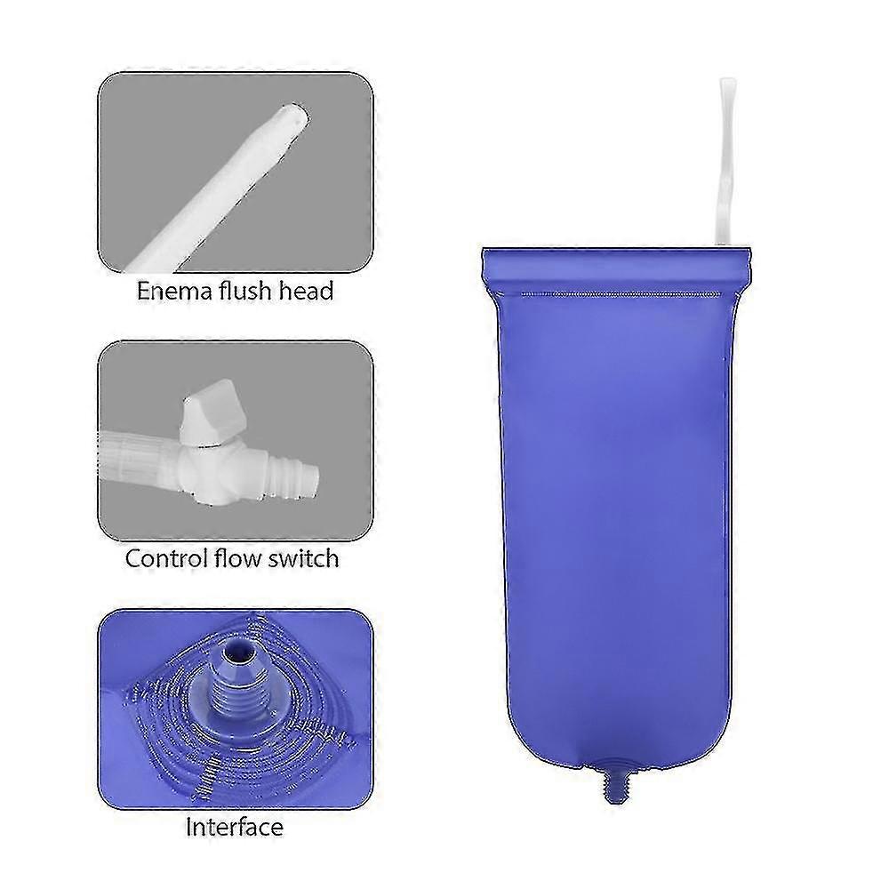 Enema Bag Colon Cleanse Kit - Reusable Colonic Kit, Enema Irrigator Shower For Coffee And Water ...