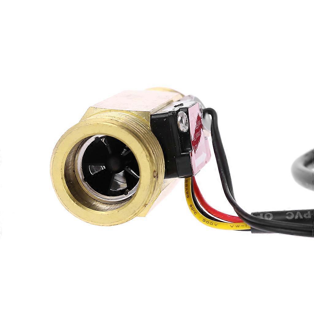 G3/4" Thread Water Flow Sensor Switch Hall Effect Liquid Flowmeter ...