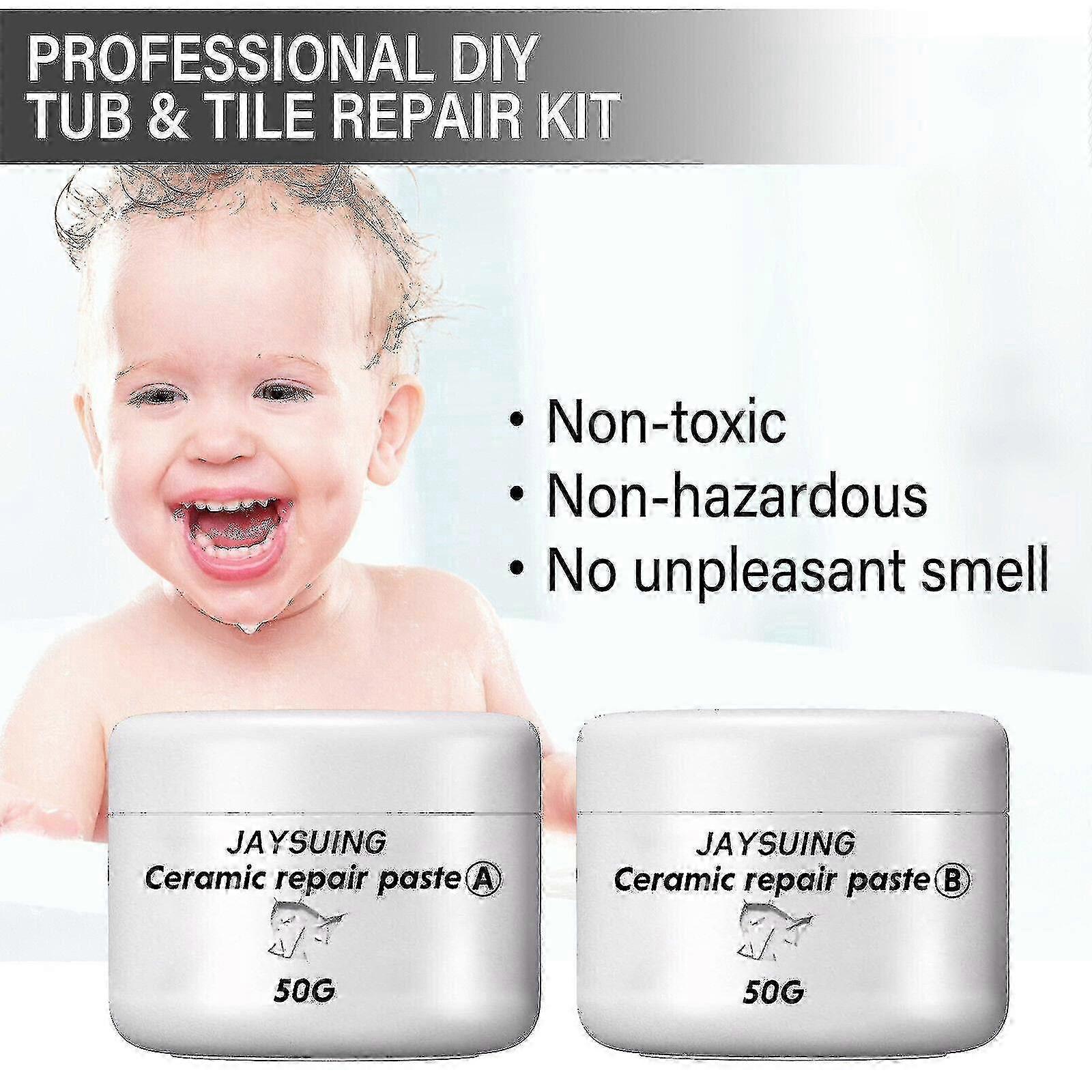 Repairing Cracks On Ceramics, Tile Repair Paste, Ceramic Repair Paste ...