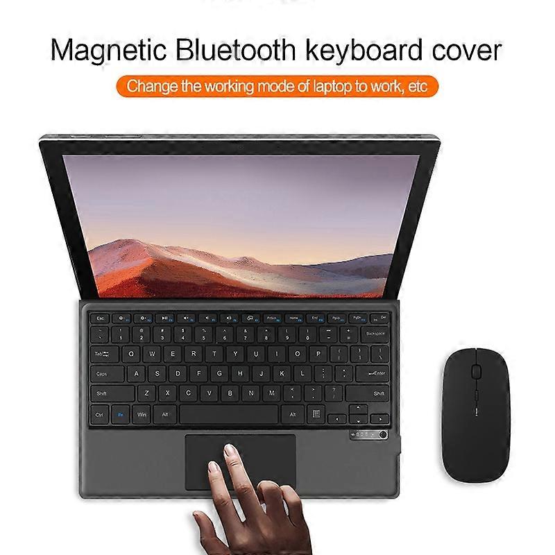 For Microsoft Surface Pro 4/5/6/7 Keyboard Magnetic Rechargeable ...