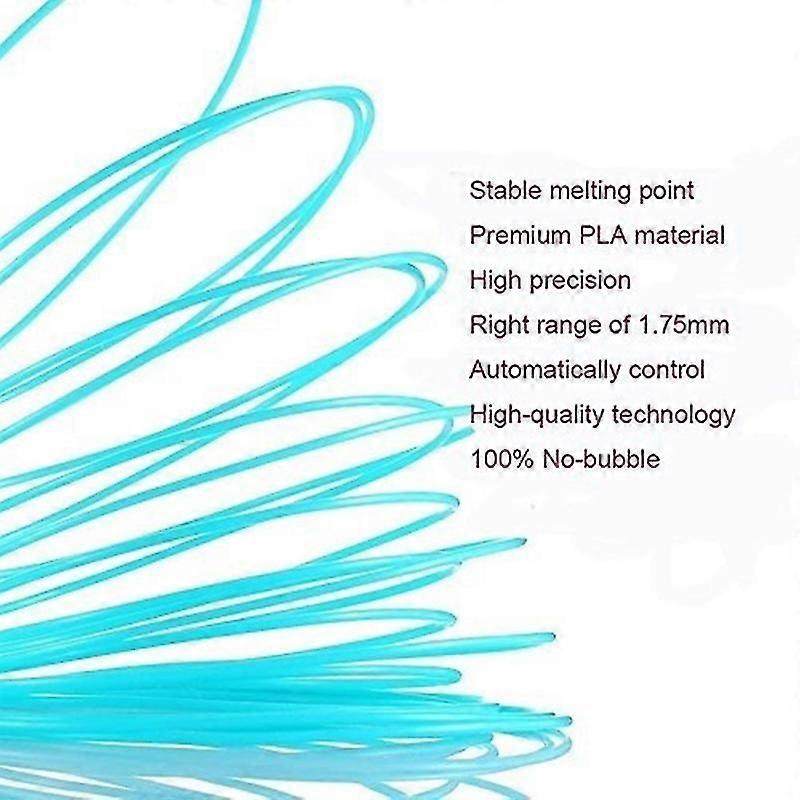 3D Pen Filament 12 Colors 1.75Mm 3m Per Color 3D Printing Materials ...