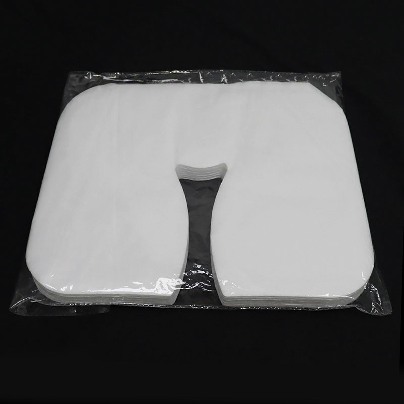 100x Disposable Face Cradle Covers Head Cradle Covers, Headrest Cover ...