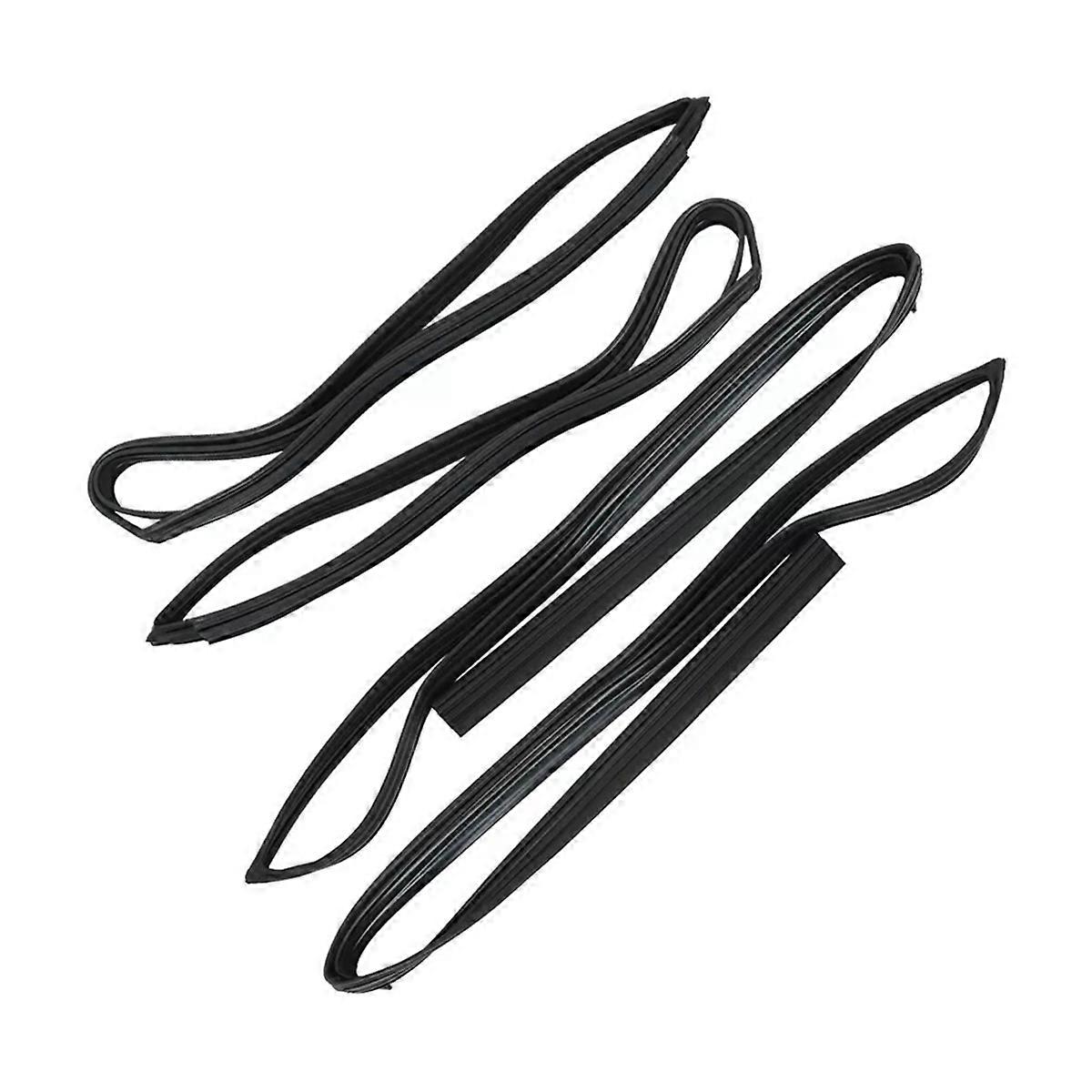 4pcs Door Glass Run Seal Strip Weatherstrip for Land Cruiser LX450 ...