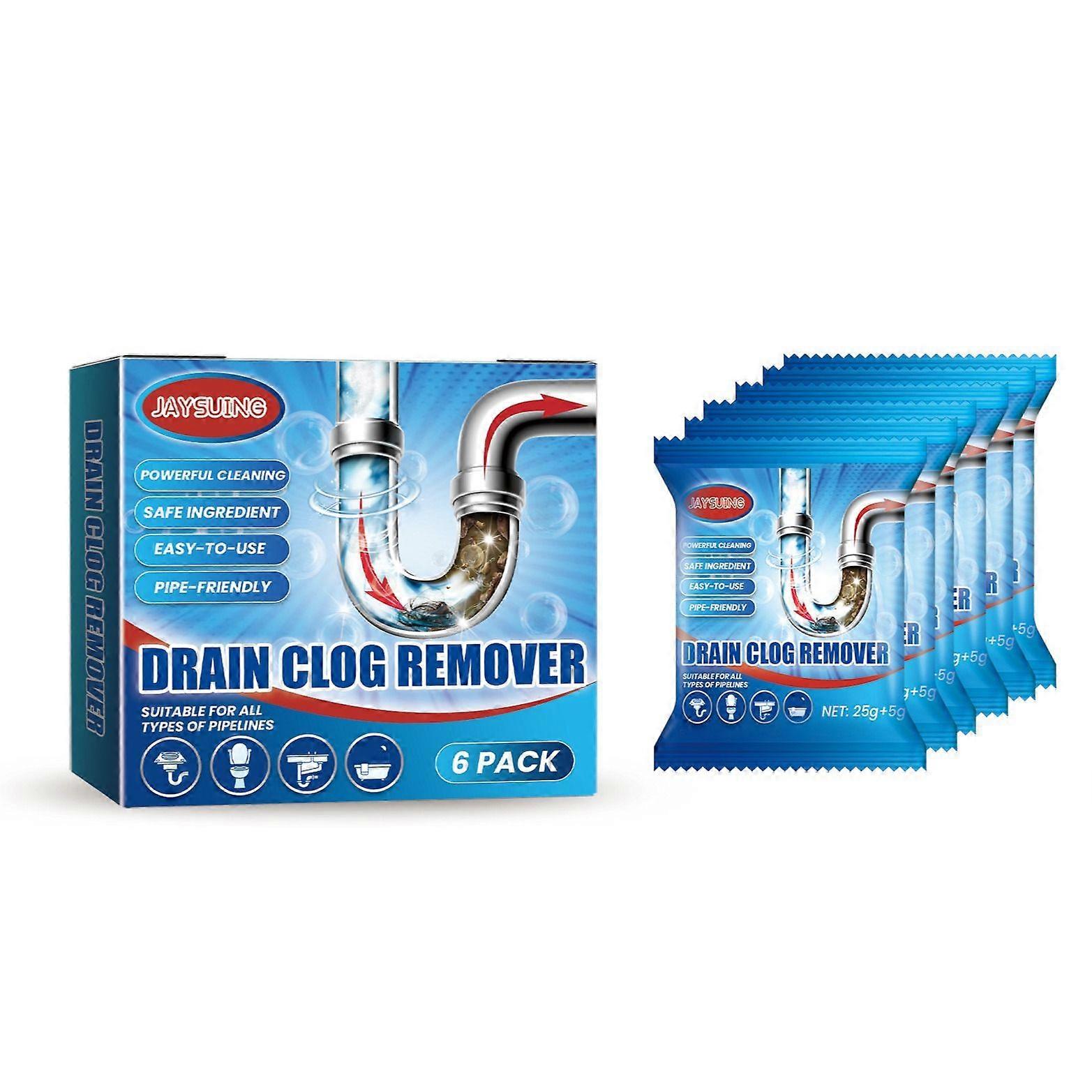 Jaysuing Drain Pipe Blockage Removal Powder Toilet Kitchen Sewer Anti ...