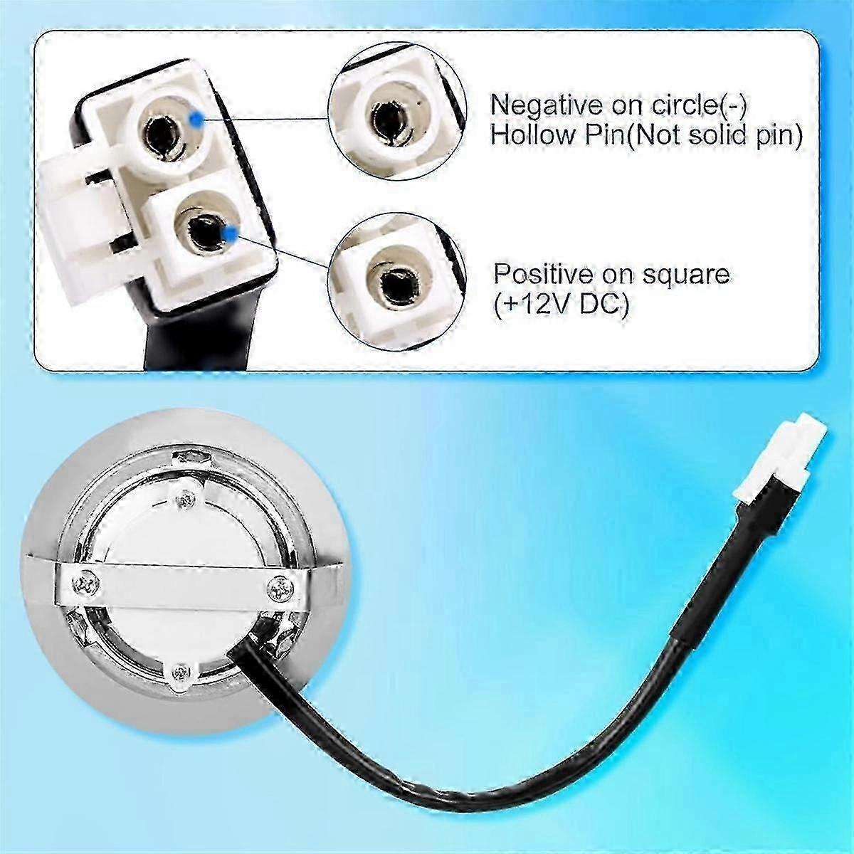 2pcs Range Hood Light Bulbs, Stainless Steel Range Hood LED Light ...