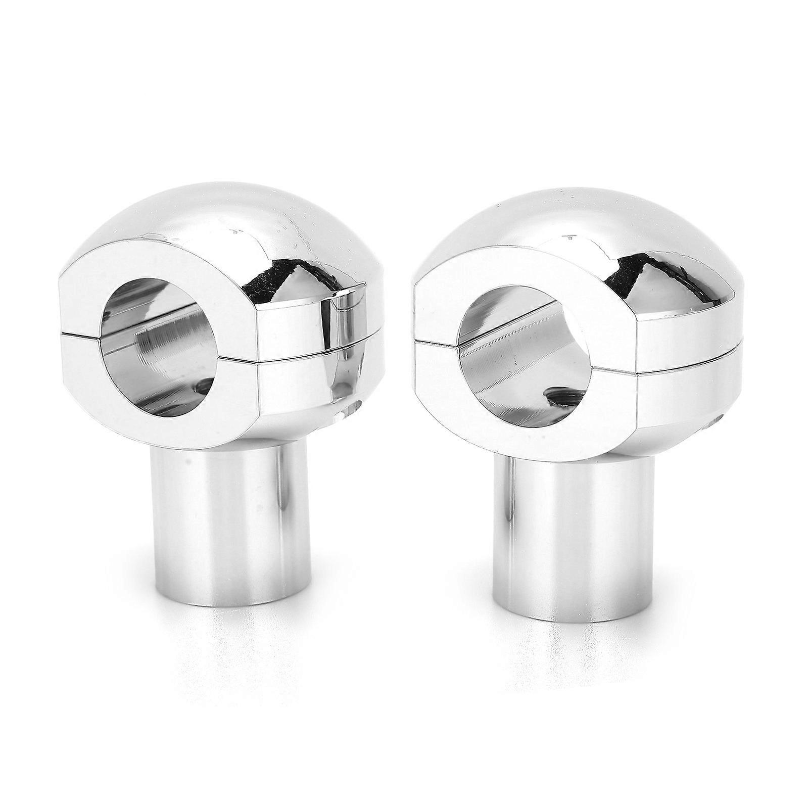 Motorcycle Handlebar Riser 25mm CNC Handlebar Lifter Universal Round ...