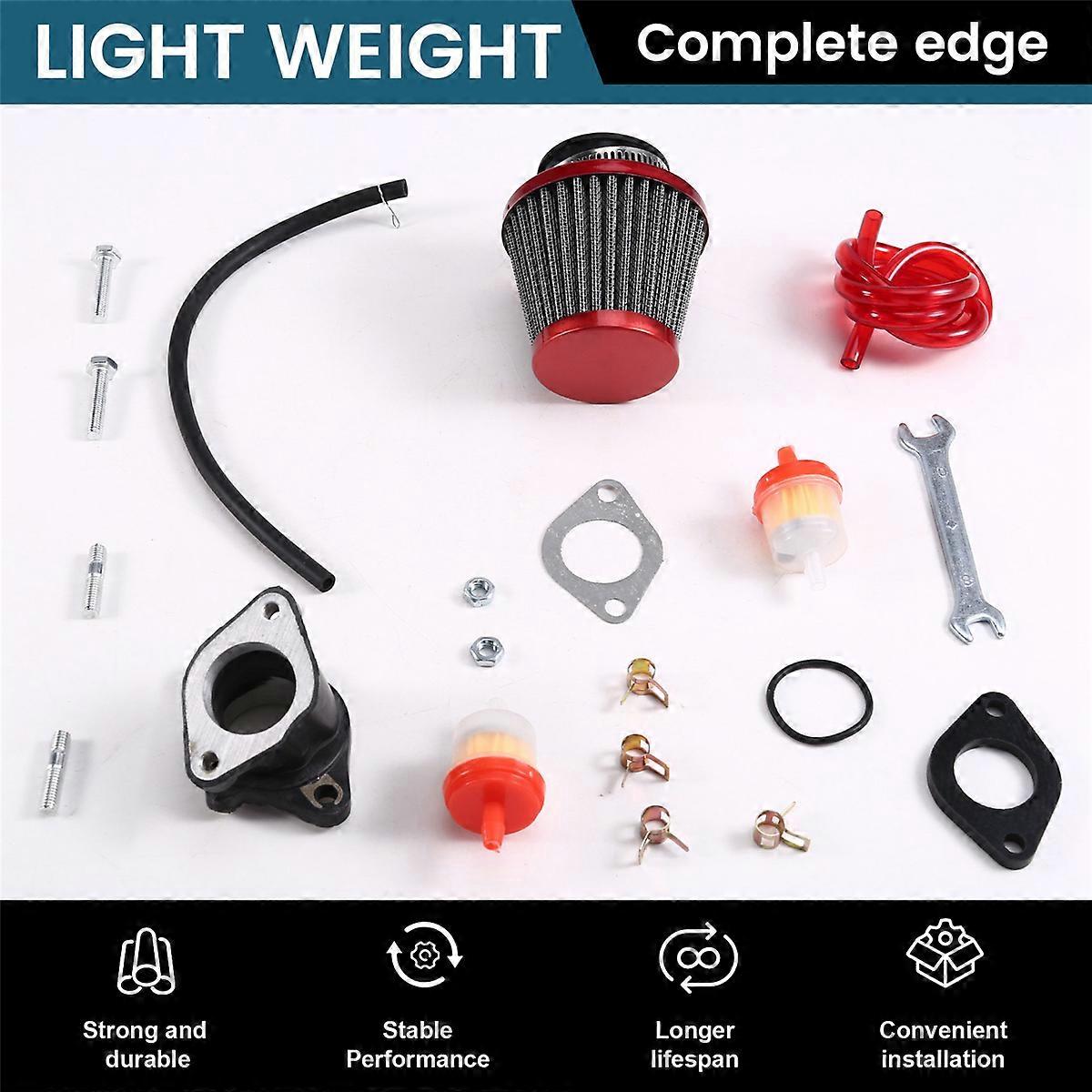 Carburetor & Intake Manifold Boot for 125cc - 250CC Motorcycle ATV ...