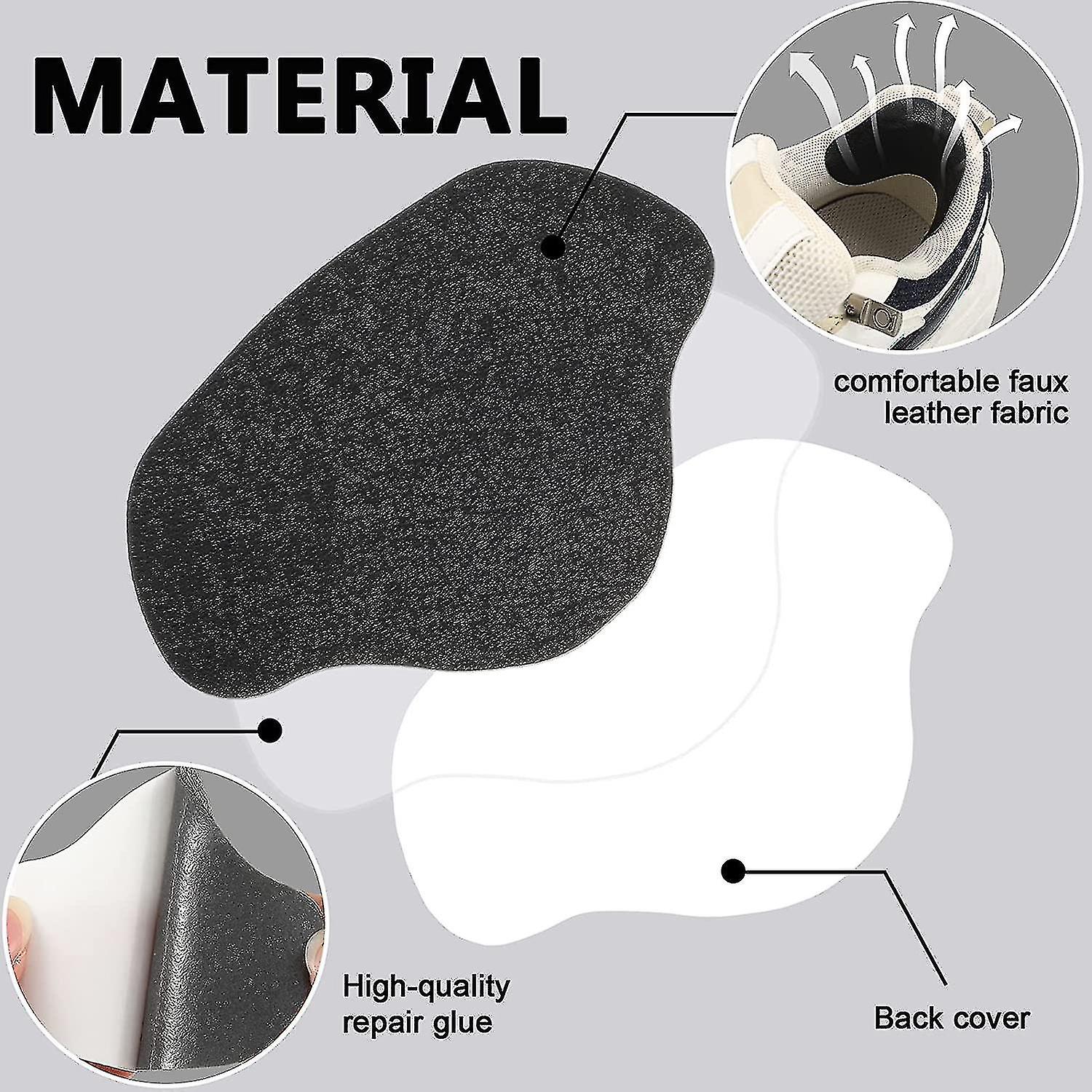 8 Pairs Shoe Heel Repair Patch Kit Shoe Sneaker Hole Repair Patch Self ...