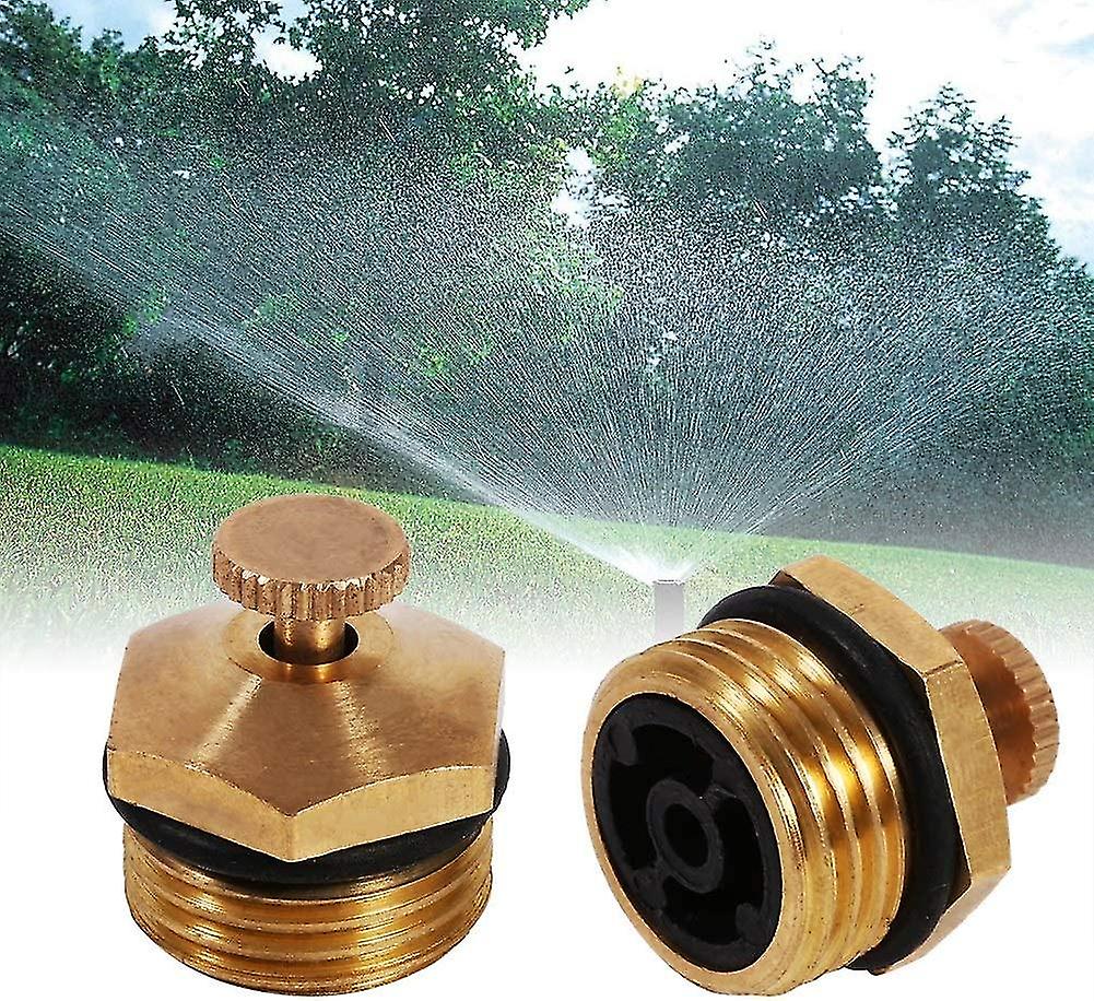 Adjustable 1/2inch Brass Centrifugal Water Atomizing Spray Nozzle Mist ...