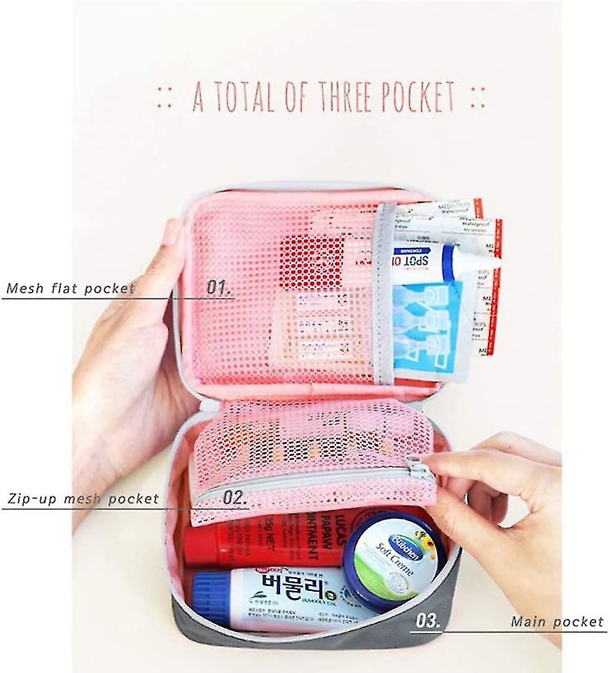 Medical First Aid Kit Portable Survival Bag Empty Medical Travel Bag ...