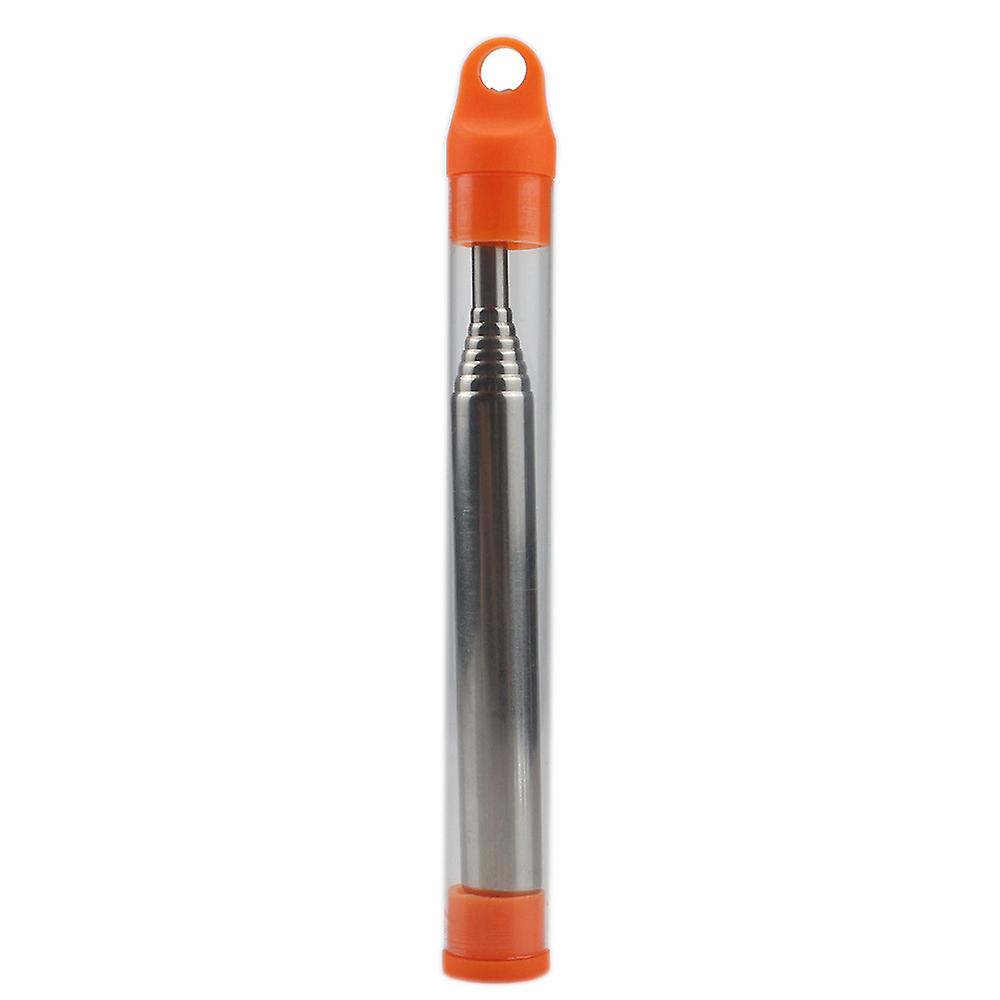 2pcs Outdoor Camping Blow Fire Tubes Durable Blow Fire Pipes (orange ...