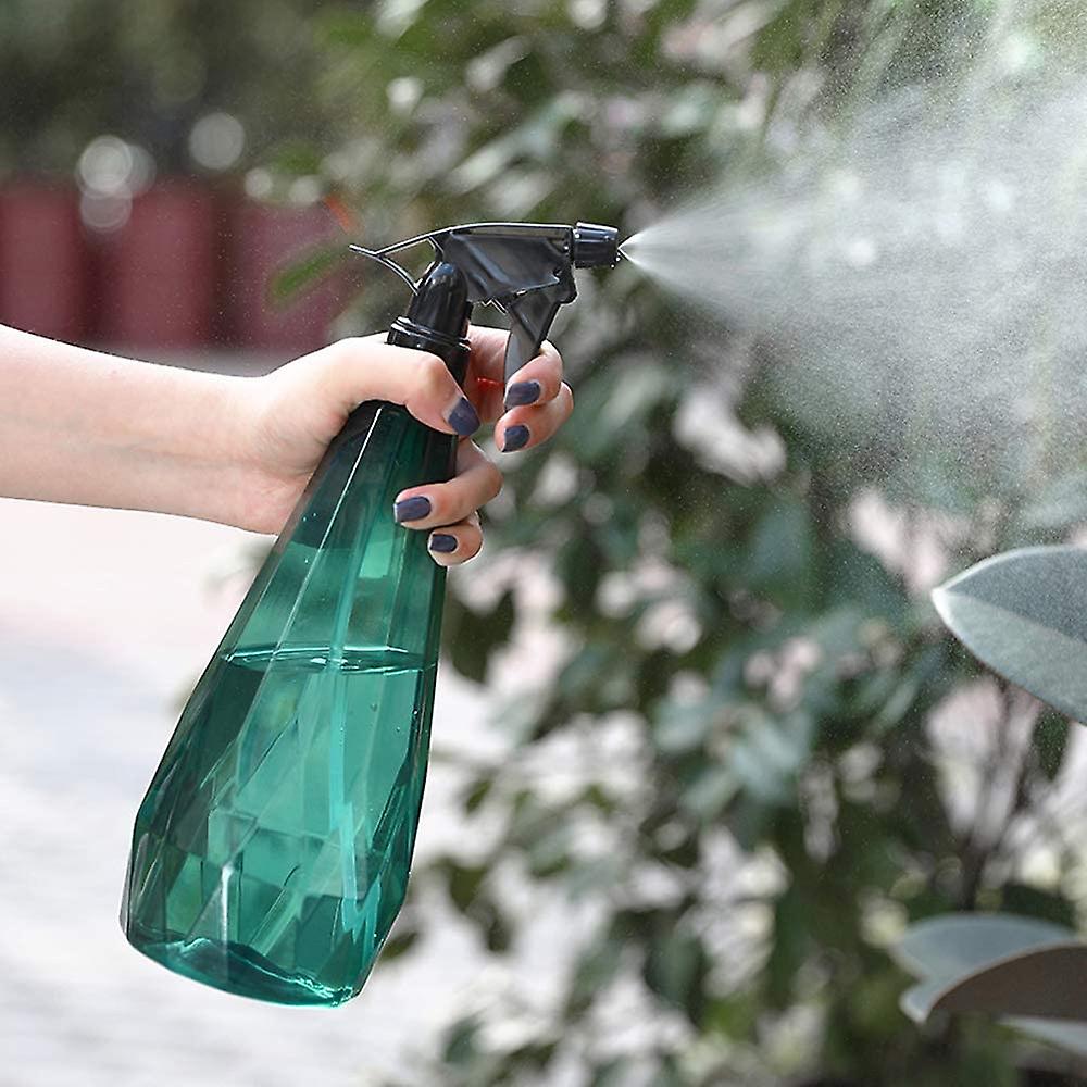 Water Spray Bottle, Green, 500ml Plastic Bottles Water Spray Bottle ...