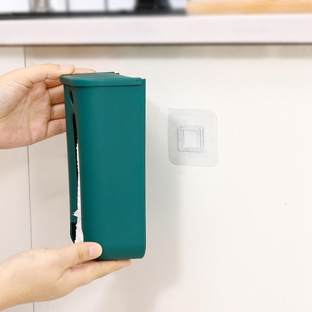 Trash Bag Organizers for Kitchen, Garbage Bag Dispenser Holder Box ...