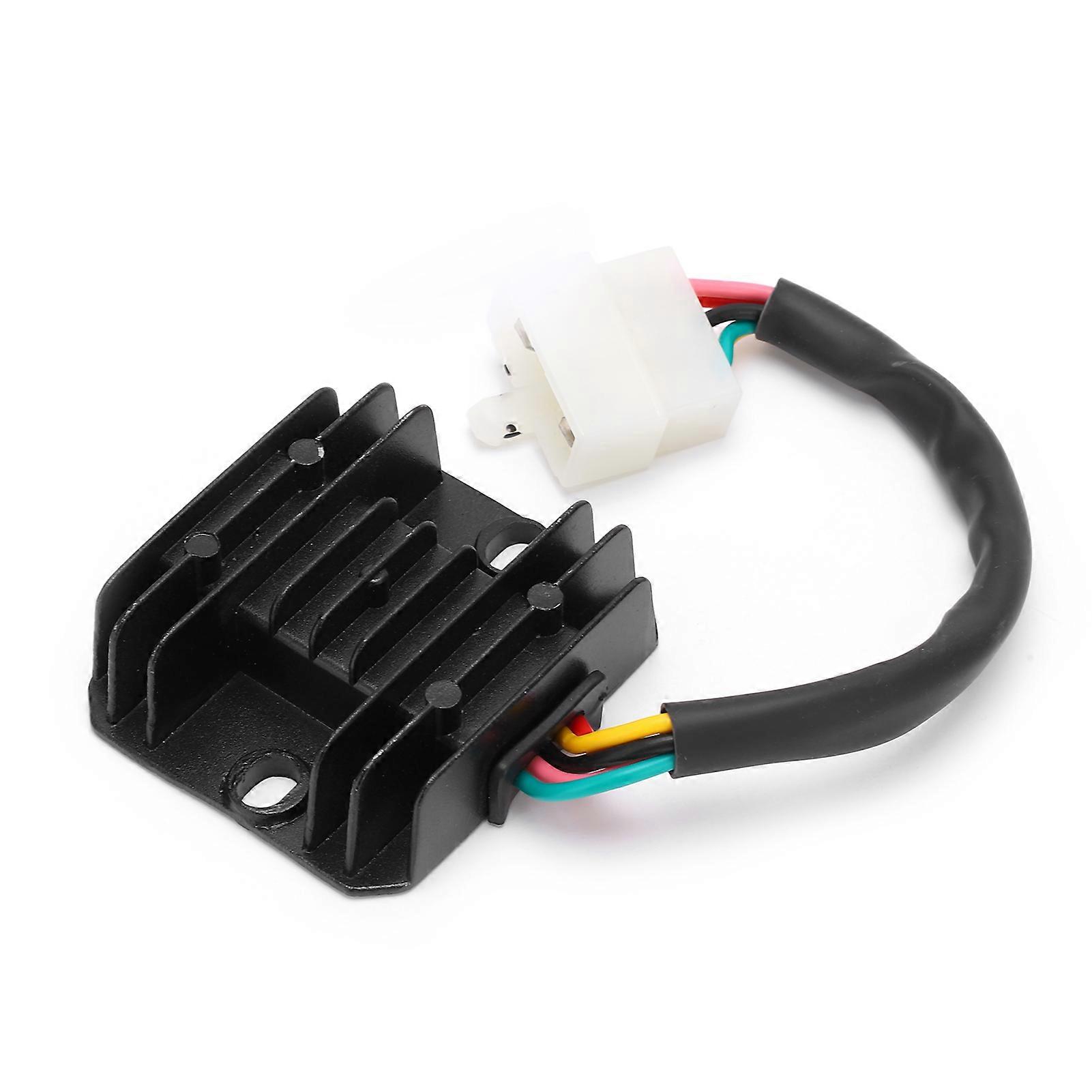 Voltage Regulator Rectifier Replacement compatible GY6 125cc 150cc ...